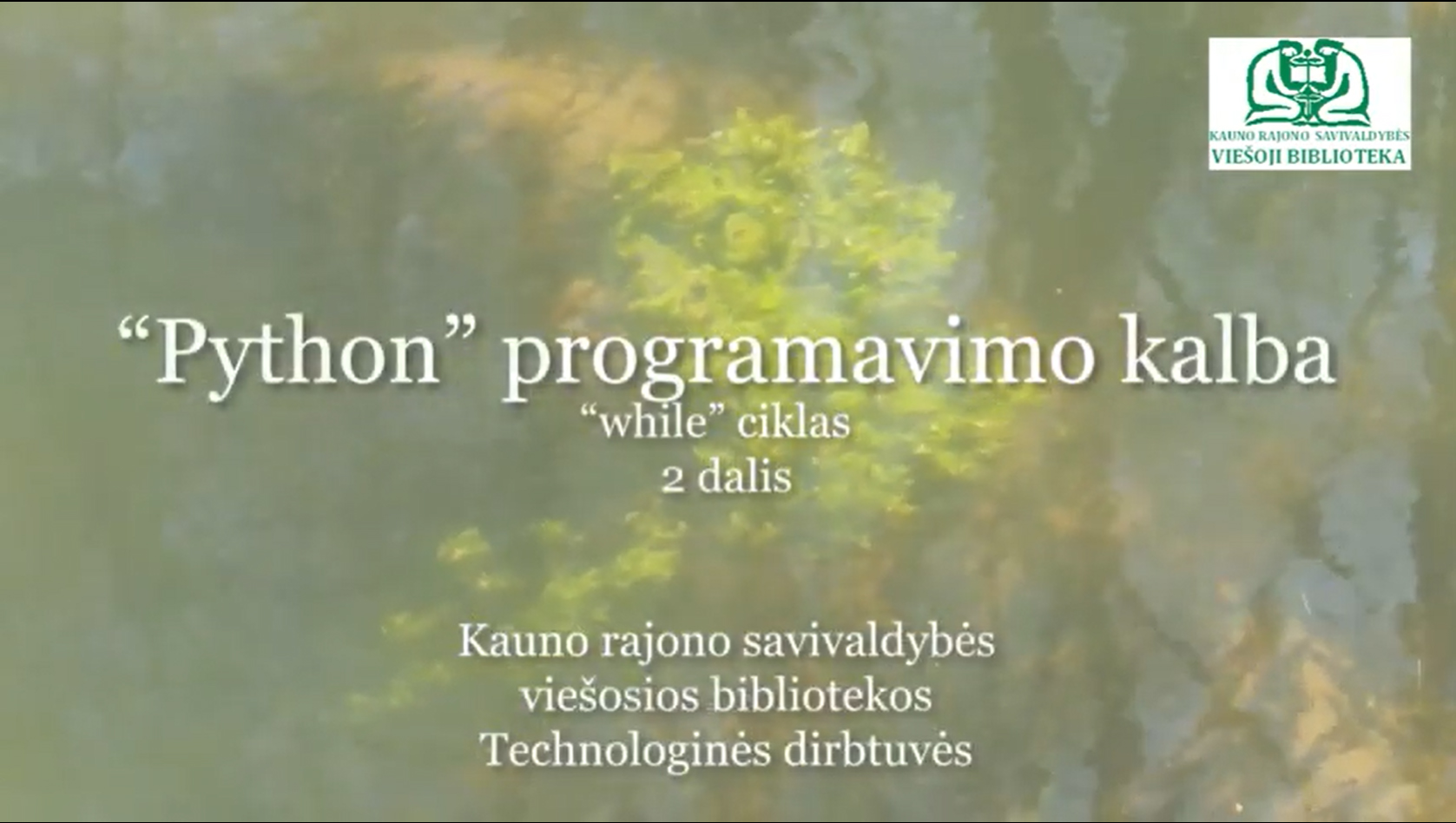 Python kalba, 11-ta pamoka